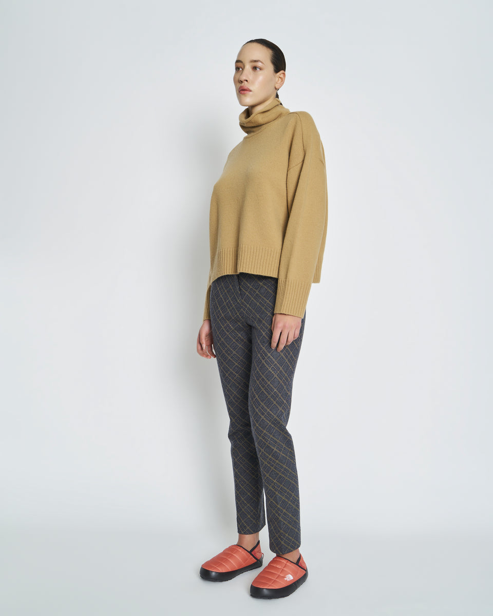 June Roll Neck | Coffee – New Lands Studio